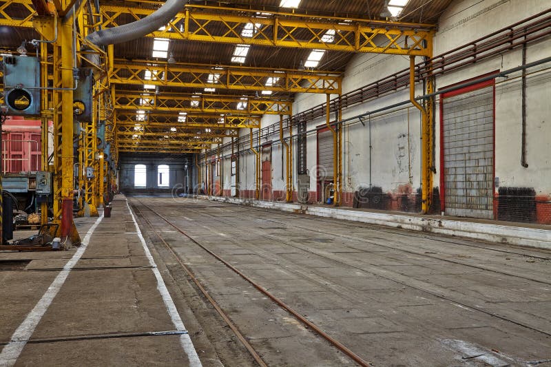 Old Industrial Interior stock image. Image of corrode - 54563453