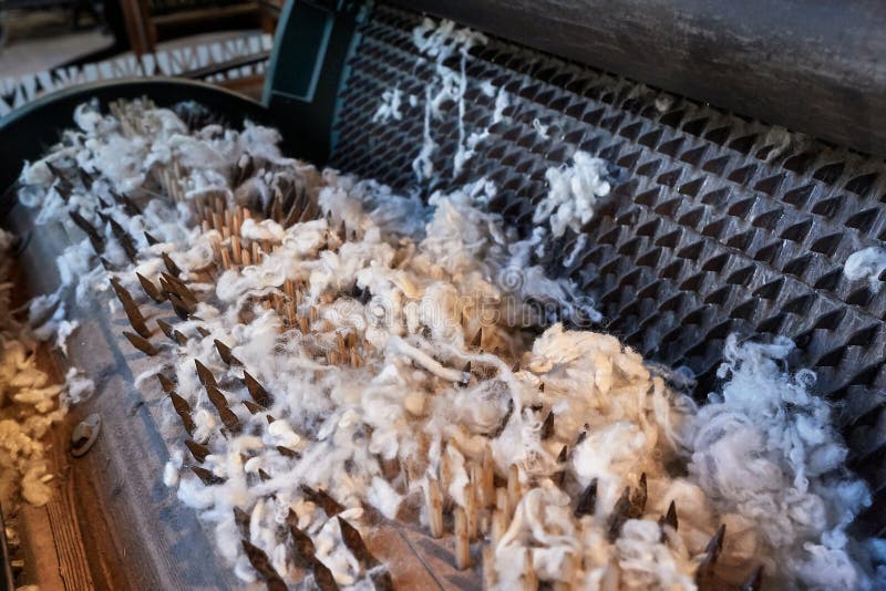 Old Cotton Machine stock image. Image of automatic, machine - 34333779