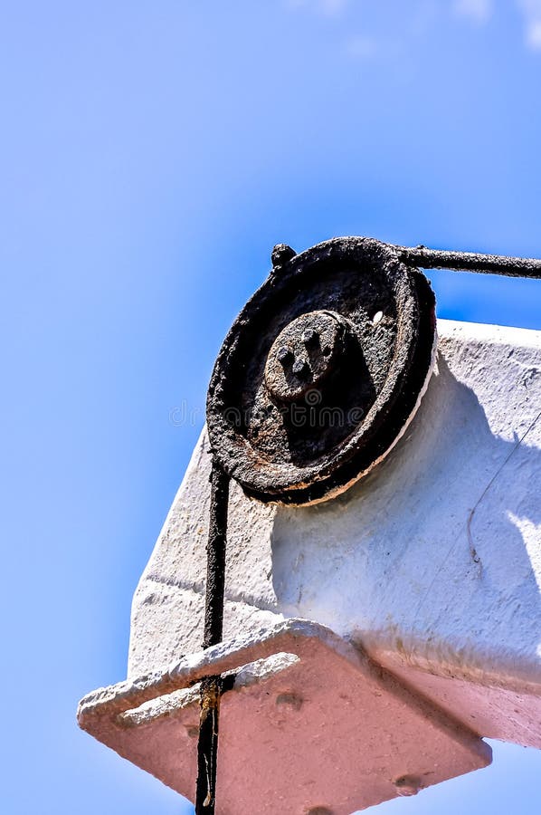 Old Industrial Puley stock image. Image of metal, gear - 358314889