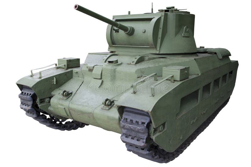 Old infantry medium tank stock image. Image of armored - 32657505