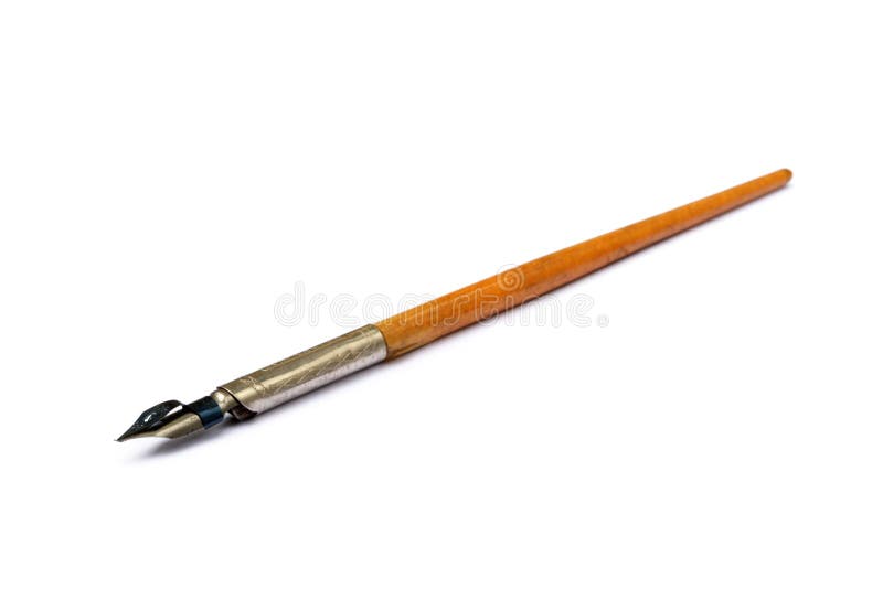 Old ink pen stock image. Image of office, education, message - 74696059