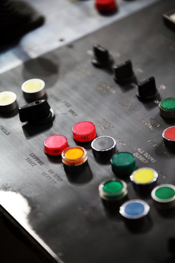 Old instrument panel stock photo. Image of switchboard - 18217890