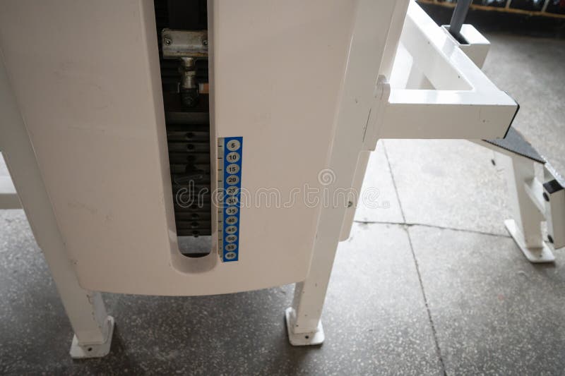 Old Instruments for Exercising in the Sports Hall Stock Photo - Image ...