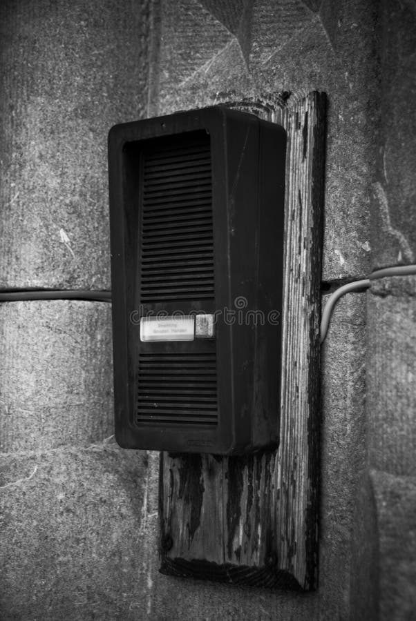 Old intercom stock photo. Image of diminish, building - 332078598