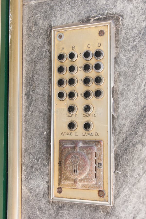 Intercom on the Wall stock image. Image of panel, observation - 33755005