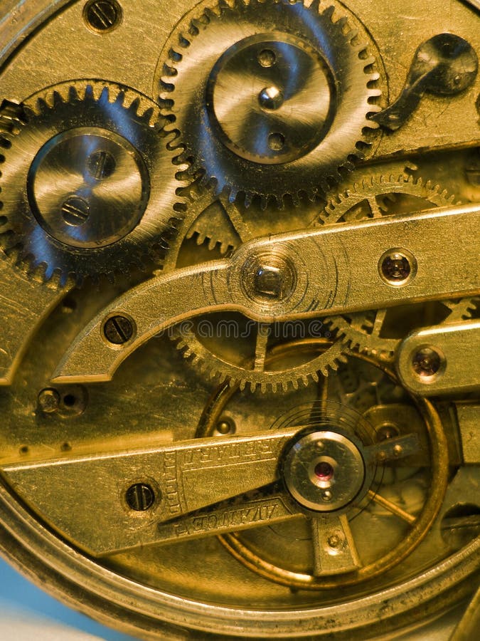 Old invention clockwork stock image. Image of instrument - 11611969