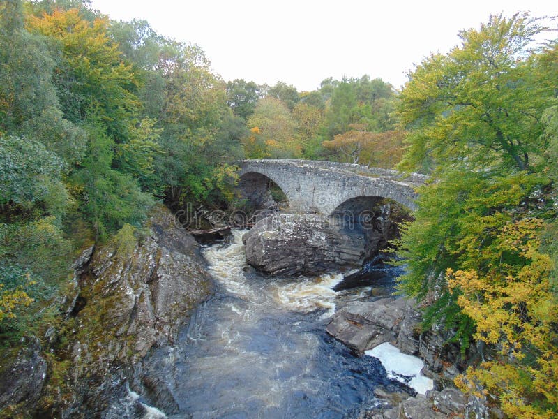The Old Invermoriston Bridge, Also Known As the Thomas Telford Bridge ...
