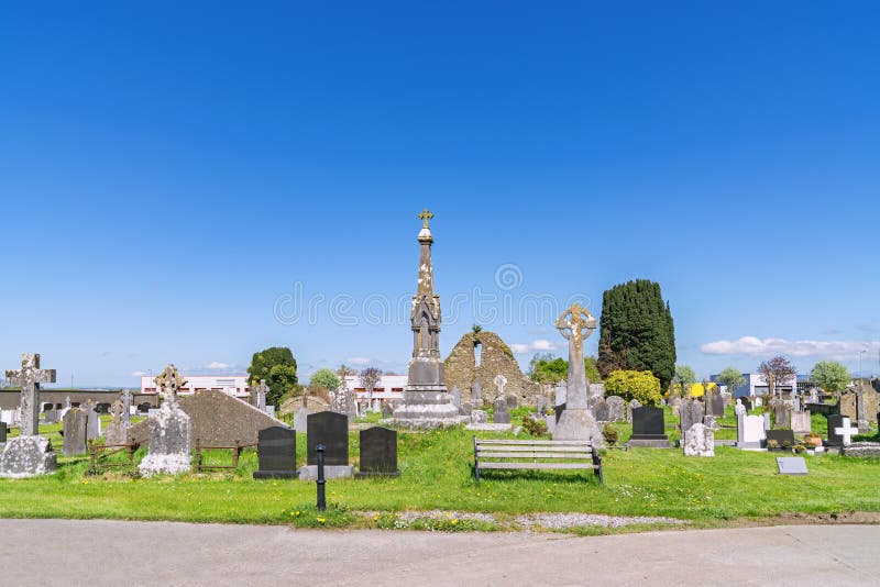 Old irish cemetery stock image. Image of stone, culture - 142467087