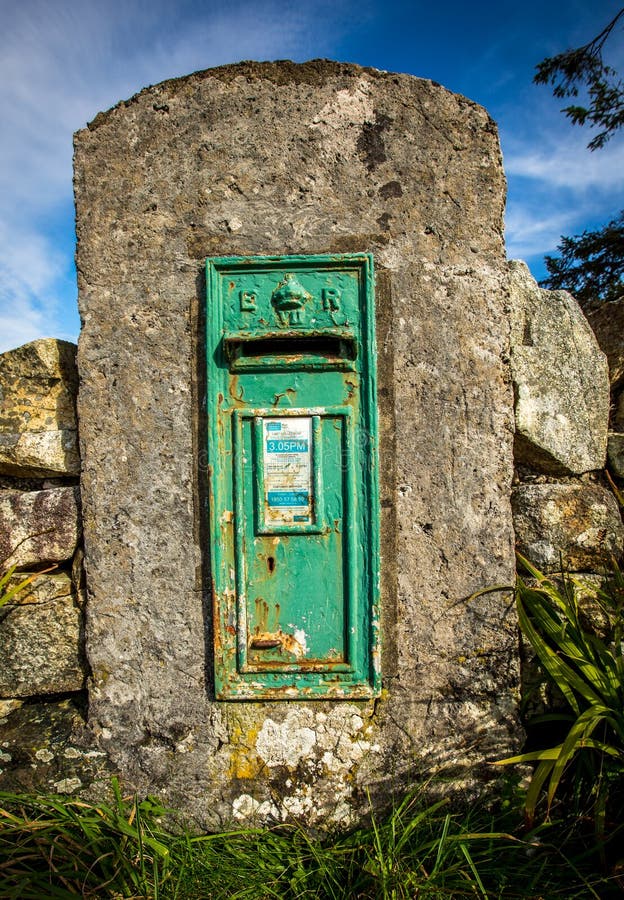 Irish Postbox stock image. Image of recycle, rare, colonialism - 9972531