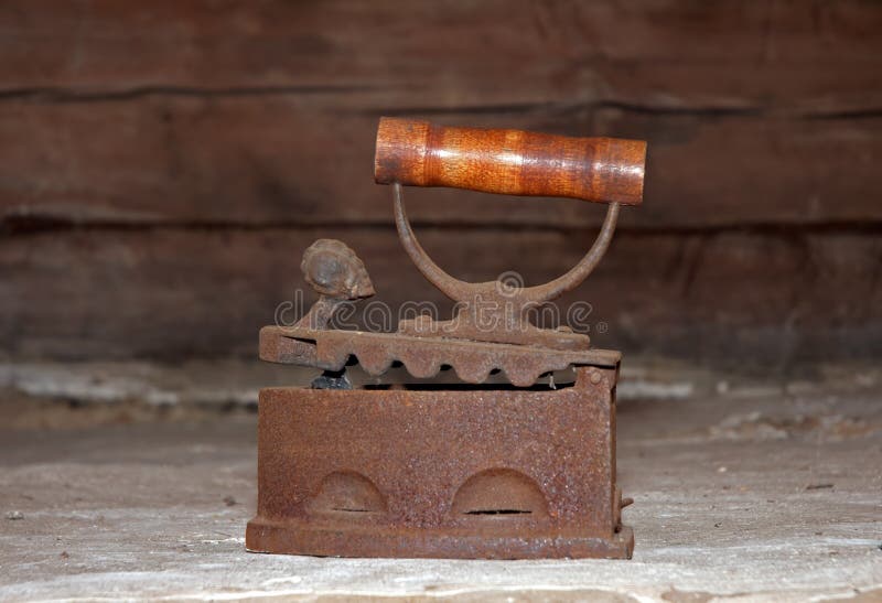 Old iron stock image. Image of launder, iron, archaic - 10235539