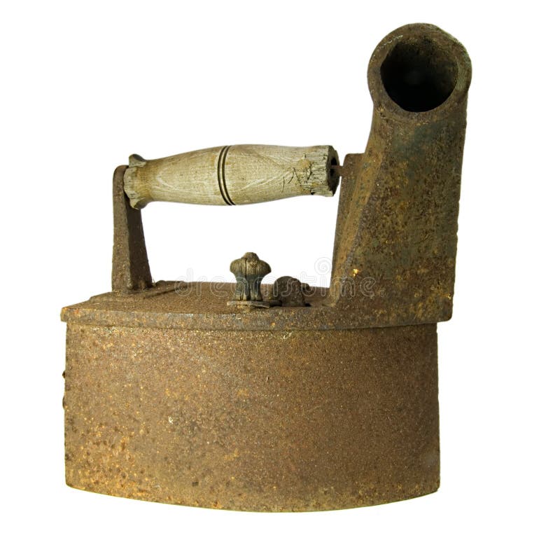 Old iron stock photo. Image of household, metal, metallic - 10907944