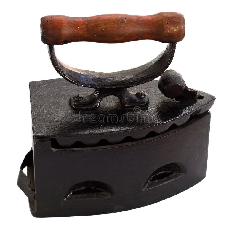 Old iron stock image. Image of house, white, iron, ironing - 15991761