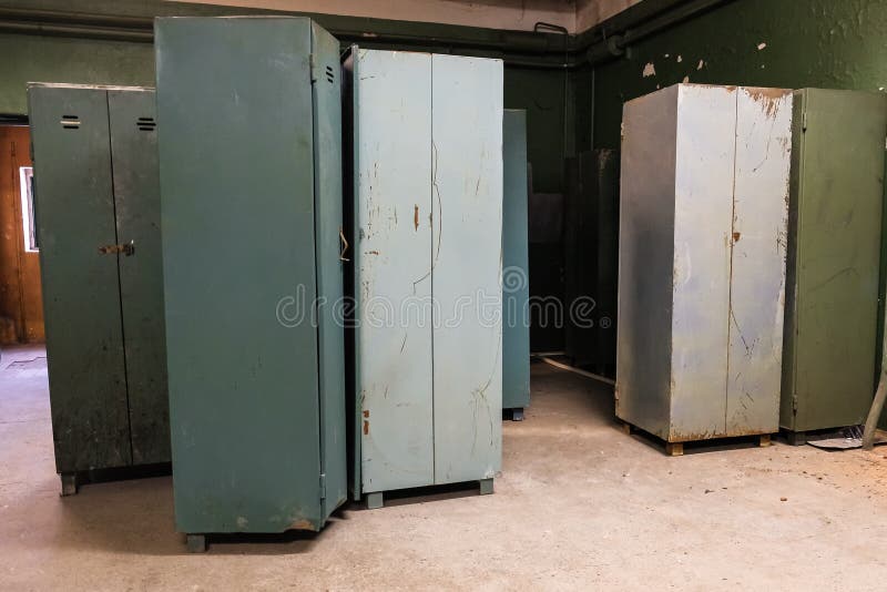 Old iron cabinets stock photo. Image of design, safe - 112770772
