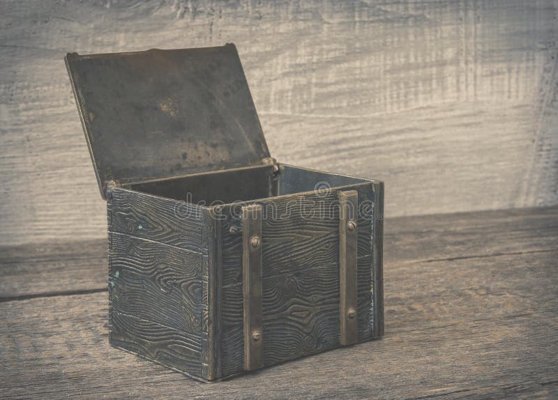 Old iron chest stock image. Image of case, storage, treasure - 77556999