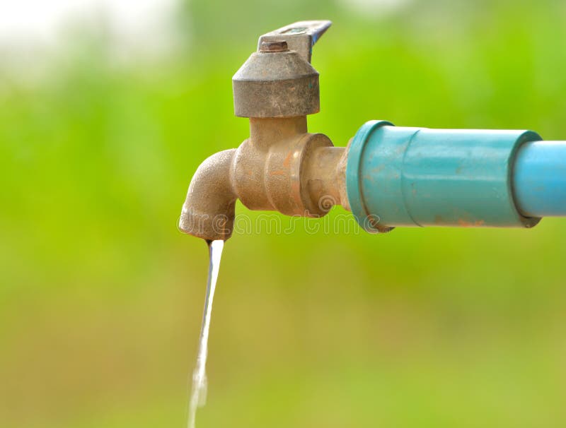 Old Iron Faucet stock photo. Image of metallic, blur - 92845938