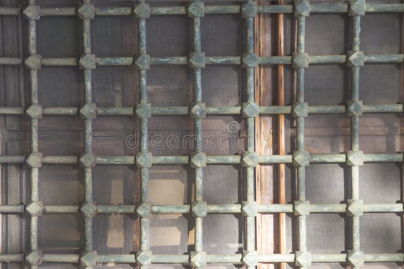Old Iron Framed Window Texture Stock Image - Image of marble, concrete ...
