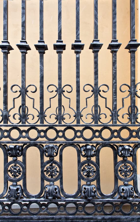 Old iron gate stock photo. Image of retro, fence, metal - 29472612