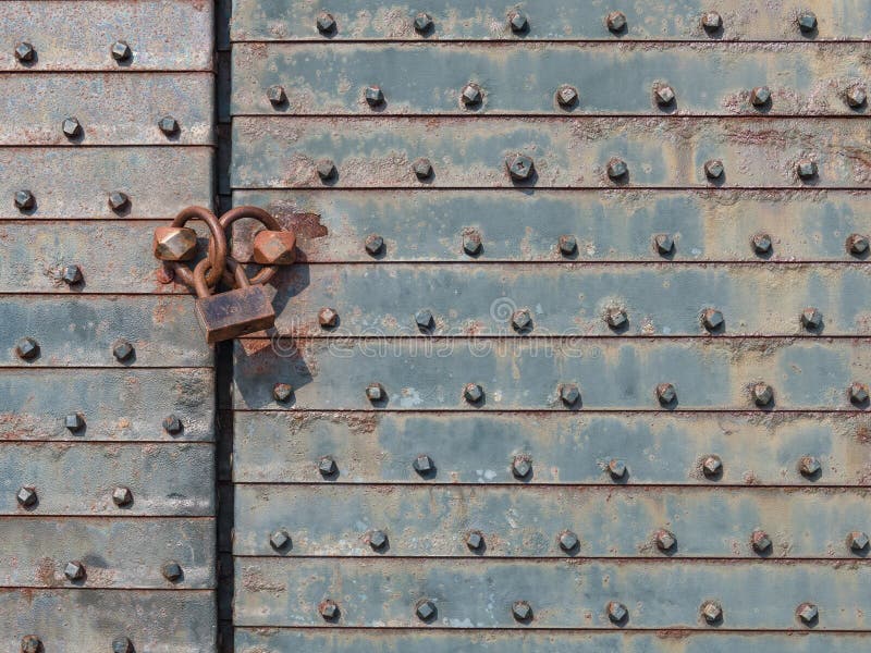 Old Iron Gates editorial photo. Image of blue, metal - 100896596