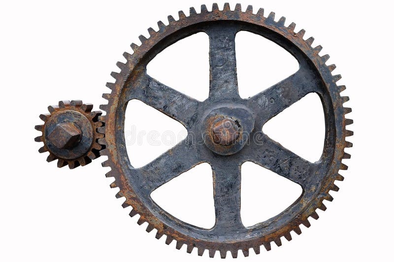 Iron gears stock image. Image of sprocket, gearing, industry - 26289909
