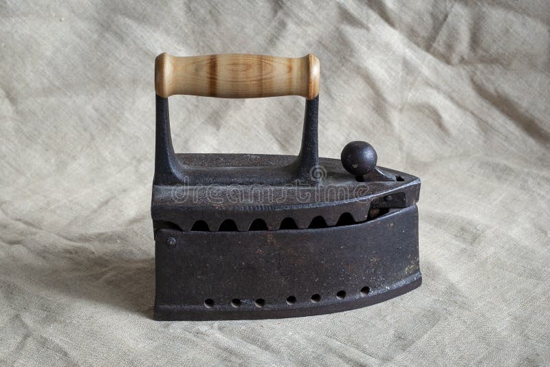 The Old Iron, before Last Century, Works on Coal. Stock Image - Image ...