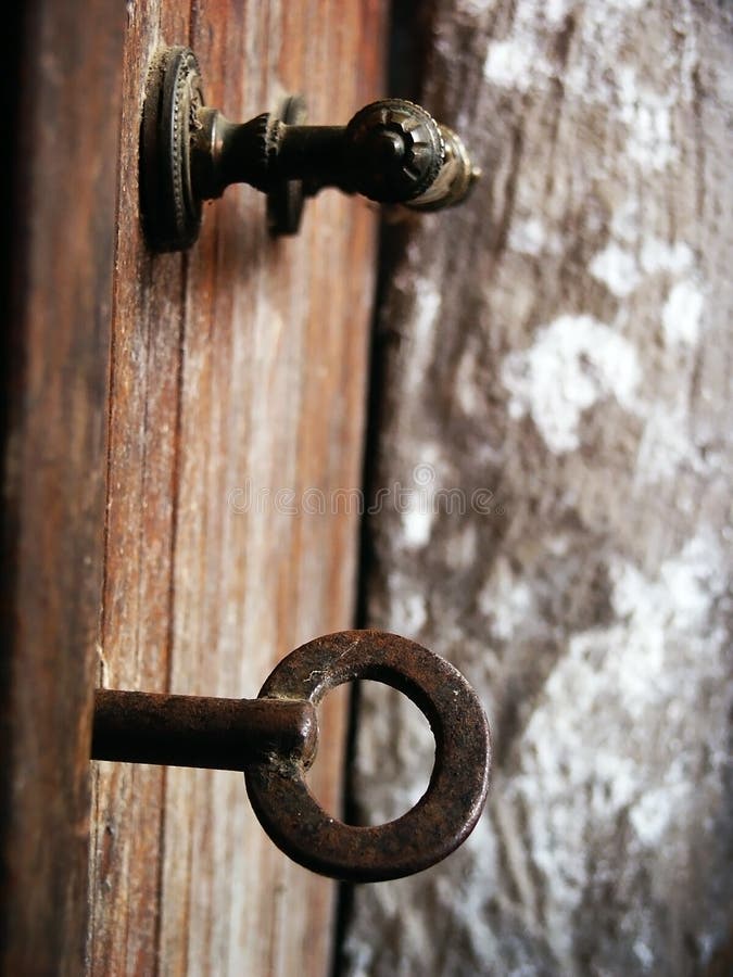 Old iron lock 2 stock photo. Image of keyhole, obsolete - 2002076