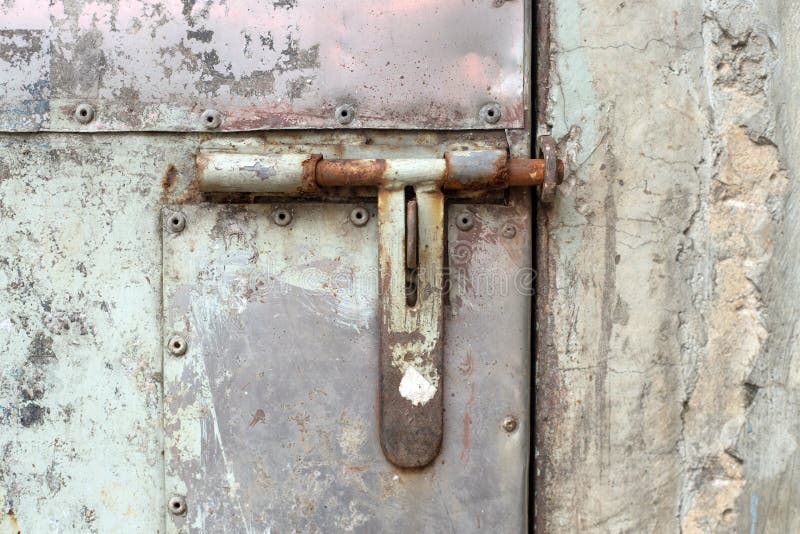 Old iron lock stock photo. Image of design, closeup, access - 54266584