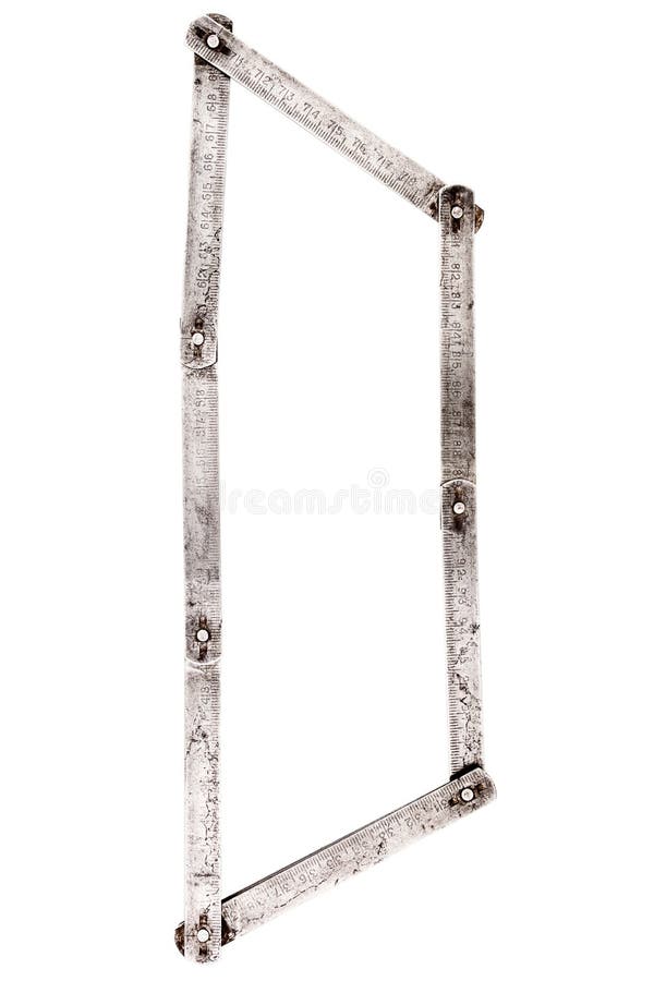 Ruler with letter template stock photo. Image of design - 161636486