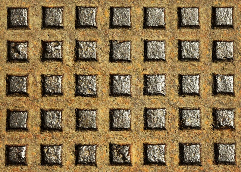 Old Iron Rusty Squared Hatch Stock Photo - Image of cast, grunge: 57296002