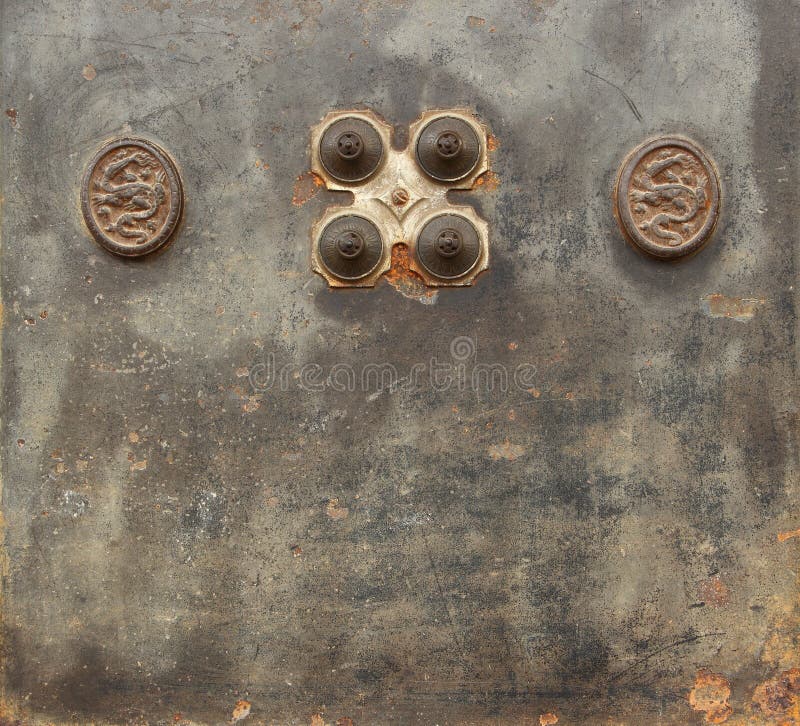 Old iron safe stock photo. Image of locker, iron, texture - 51731540