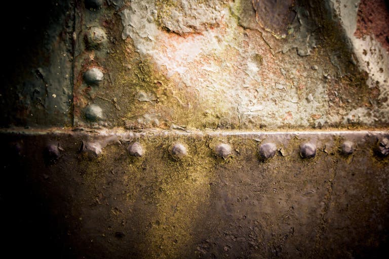 Old Iron Texture with Rivets Stock Photo - Image of oxidation, factory ...