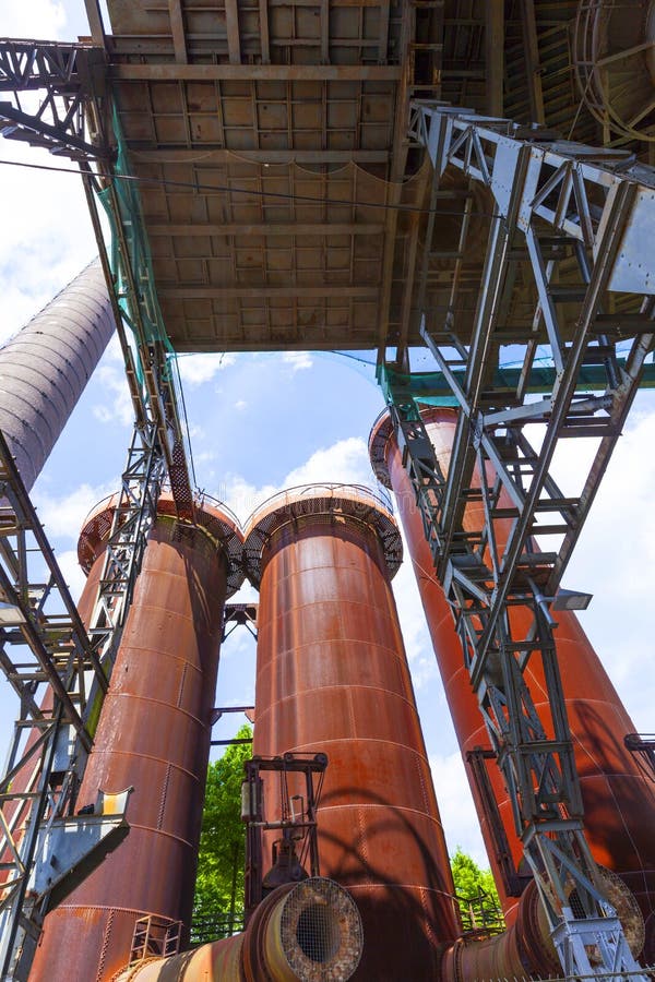 Old iron works monuments stock image. Image of cultural - 31844683