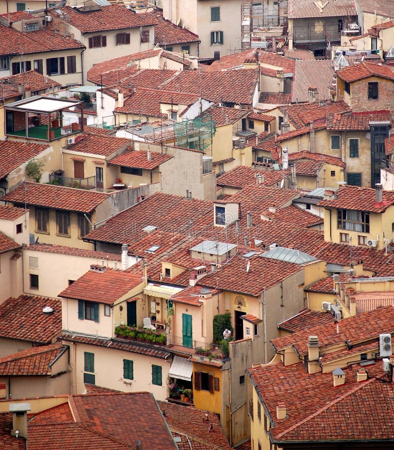 Old Italian Rooftops stock photo. Image of european, city - 2648048