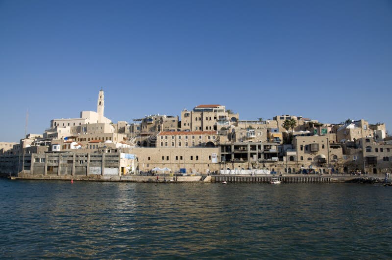 Old Jaffa, Israel stock image. Image of middle, barge - 22397109