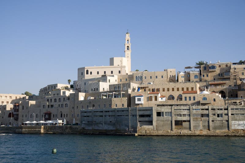 Old Jaffa. stock image. Image of israeli, christianity - 15814387