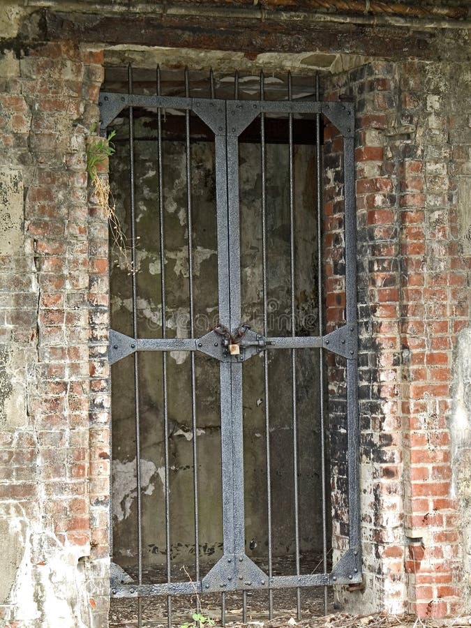 Old Jail stock photo. Image of brick, iron, chain, prison - 114618