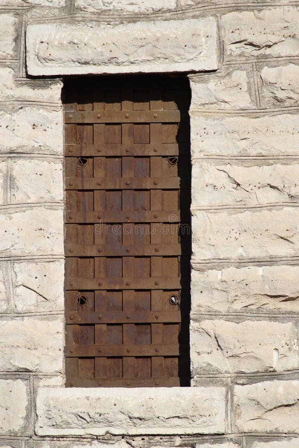 Old jail window stock photo. Image of window, texas, jail - 21366674