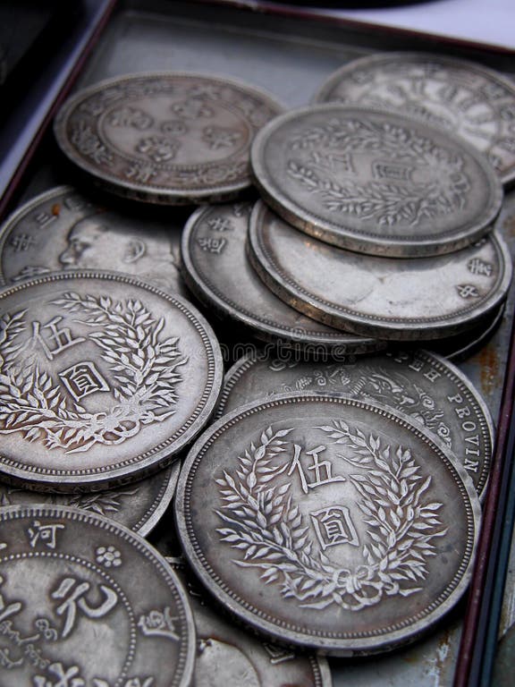 Old Japanese coins stock photo. Image of count, financial - 7838