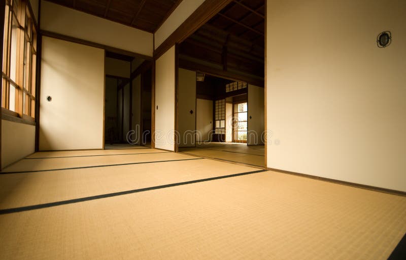 Tatami and Shoji the Old Japanese Room. Stock Image - Image of japan ...