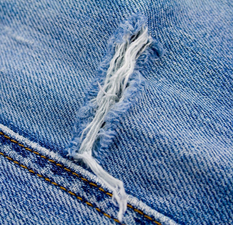 Old jeans stock photo. Image of cotton, thread, blue, clothing - 6919310