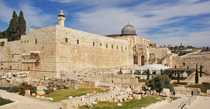 Old Jerusalem stock photo. Image of mosque, jerusalem - 17152886