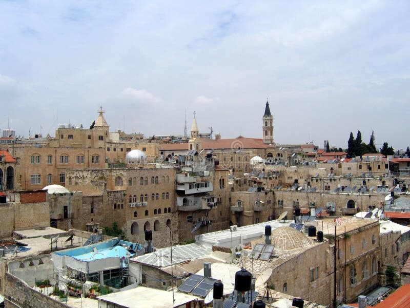 Old Jerusalem stock image. Image of love, dome, capital - 38343805