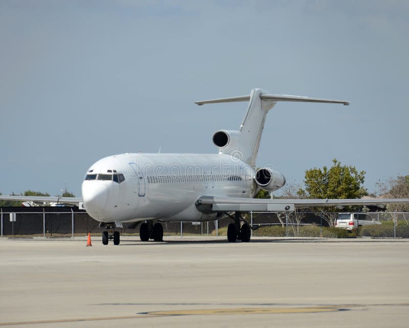 Old jet airplane stock image. Image of jetliner, ground - 22995621
