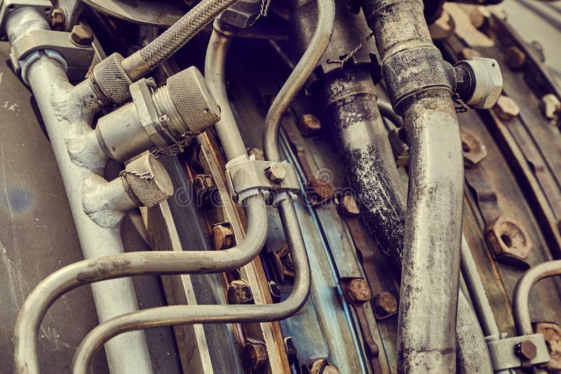 Old Jet Engine stock image. Image of engine, modern, jetplane - 92495881