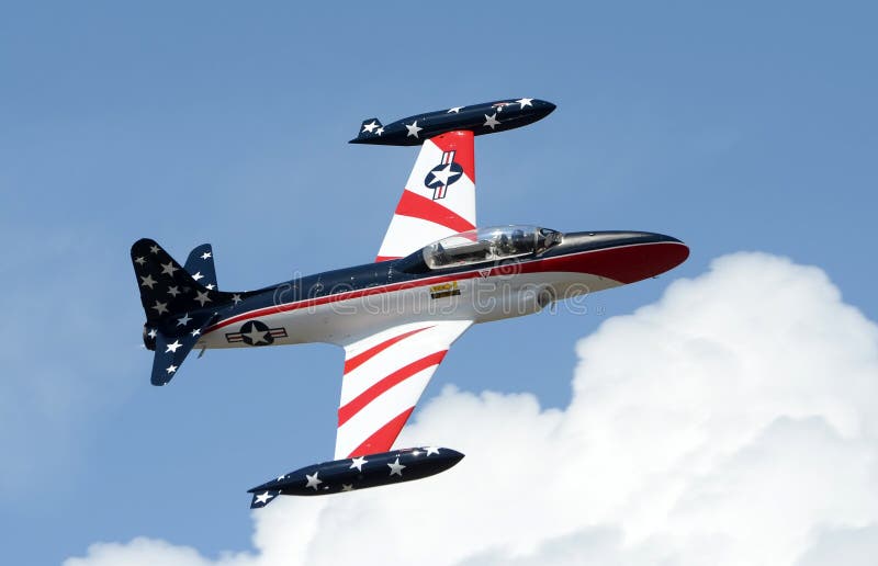 Old jet training airplane editorial stock photo. Image of flight - 23970738