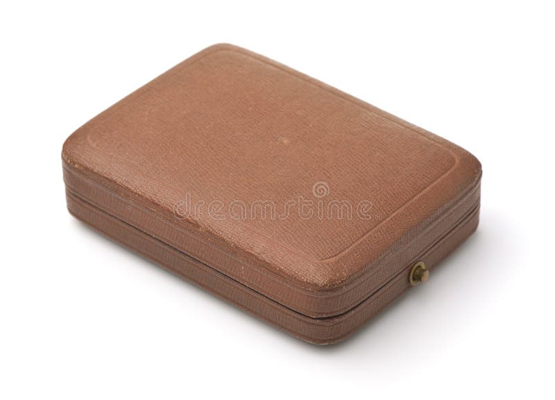Old jewelry gift box stock photo. Image of isolated - 277119612