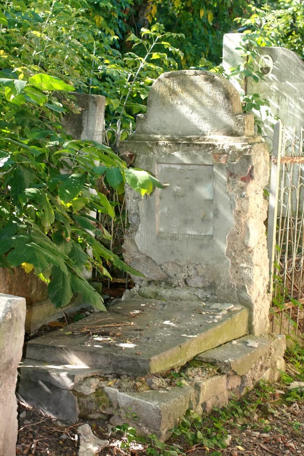 Old Jewish Cemetery. Jewish Graves and Monuments Stock Photo - Image of ...