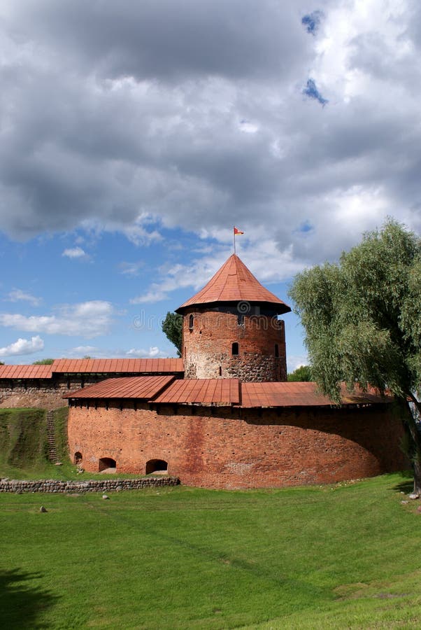 Kaunas Castle, Lithuania stock image. Image of gothic - 70405591
