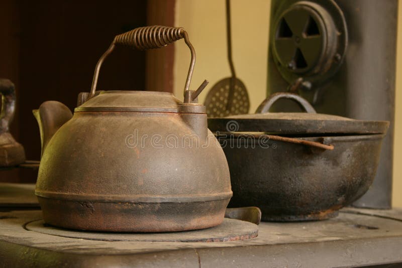 Old kettle stock photo. Image of vintage, kettle, agriculture - 198532