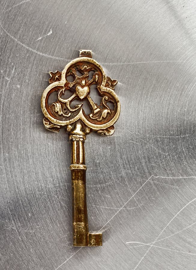 Old Key stock image. Image of security, golden, object - 18347663