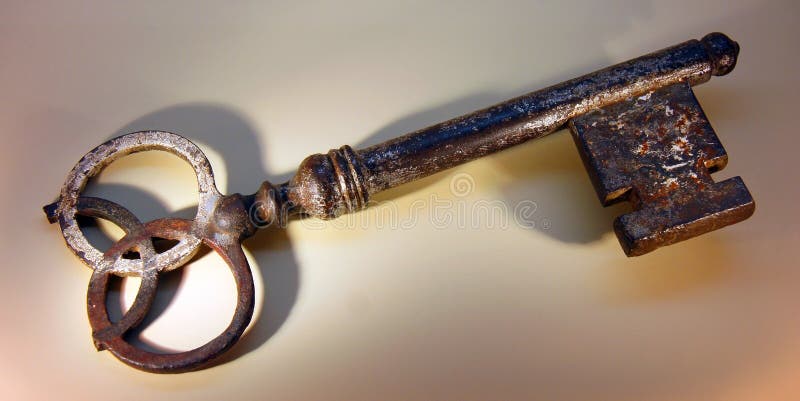 Old key stock image. Image of security, antique, safety - 22924091